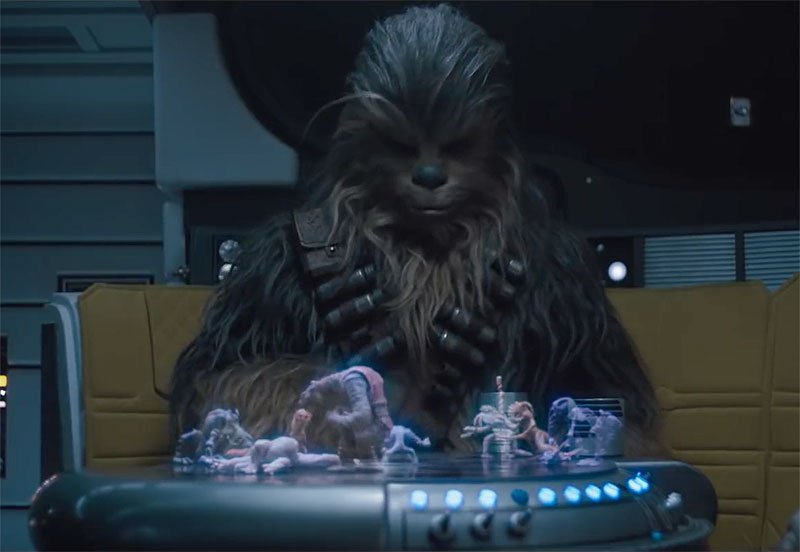Chewie Plays Holochess and More in 2 New Solo Clips