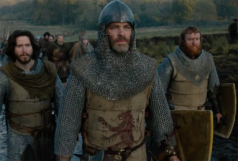 Netflix's First Outlaw King Trailer Starring Chris Pine