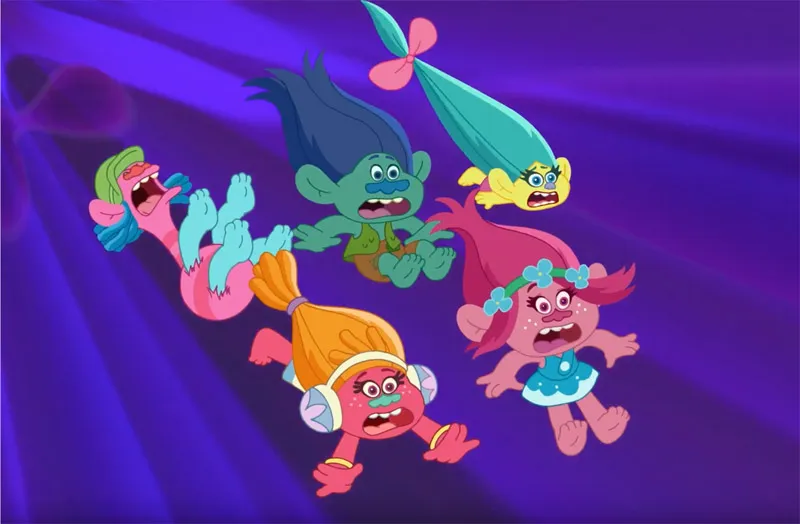 Exclusive Trolls: The Beat Goes On! Clip Goes Down a Wormhole