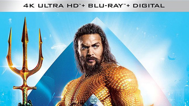 Aquaman Blu-ray Swims Home this March!