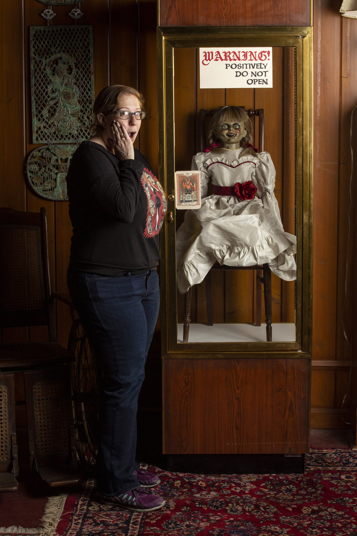 Coming Soon Visits the Set of Annabelle Comes Home!