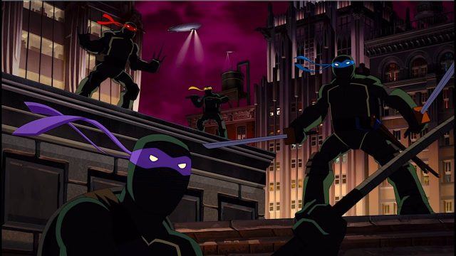 Our Heroes Suit Up in New Batman vs. Teenage Mutant Ninja Turtles Clips