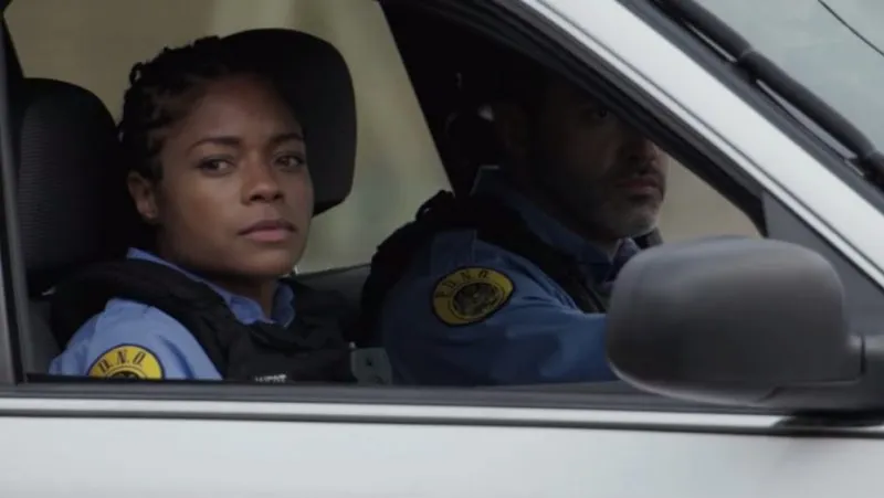 One cop goes against a corrupt system in the Black and Blue trailer