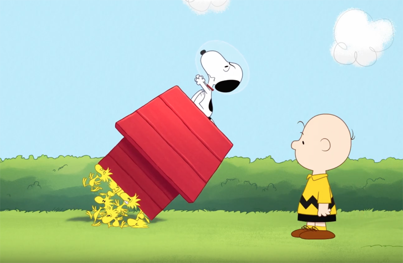 Snoopy in Space Trailer Sends the Peanuts Beagle Into Orbit