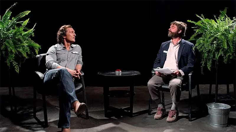 Between Two Ferns Movie Trailer Takes Galifianakis' Show on the Road