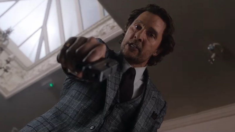 New The Gentlemen Clip: Matthew McConaughey Teaches Henry Golding a Lesson