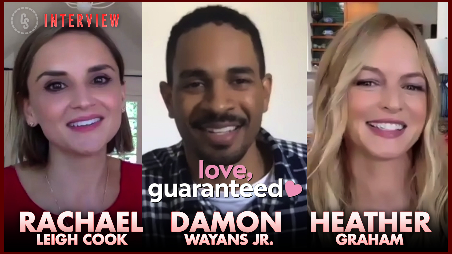 CS Video: Rachel Leigh Cook, Damon Wayans Jr. & Heather Graham on Love ...