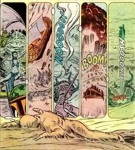 Sarlacc Pit Eating Boba Fett