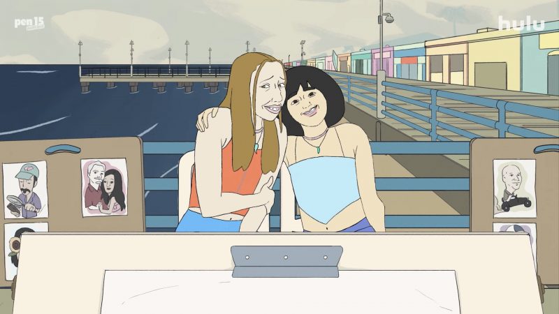 Pen15 Animated Special Trailer Takes Anna and Maya to Florida
