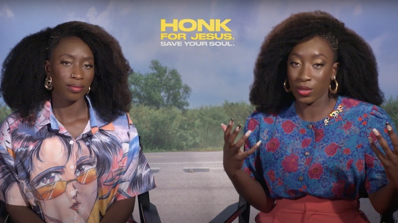 The Ebo Sisters Talk Honk for Jesus. Save Your Soul.