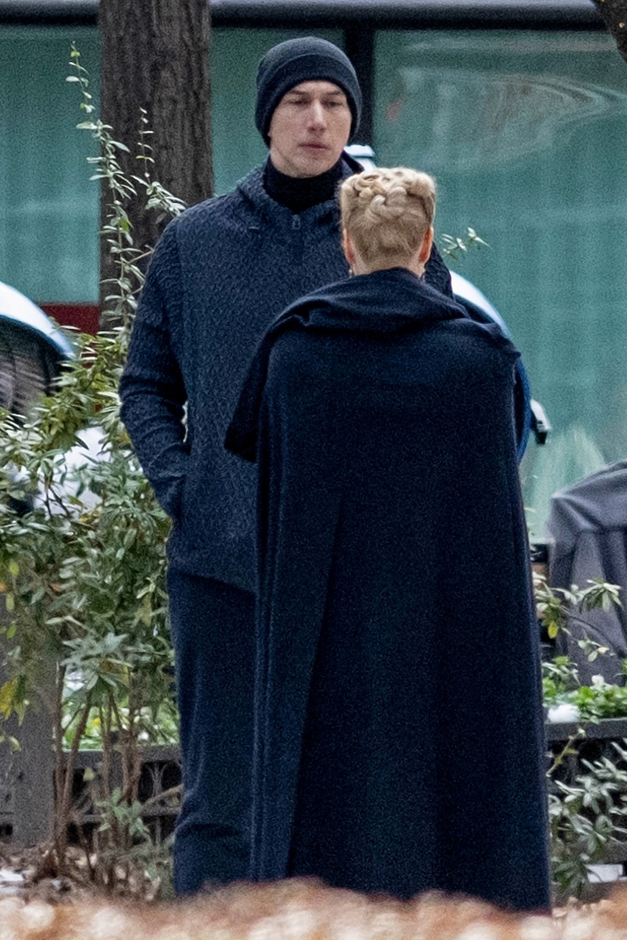 Megalopolis Set Photos Give First Look at Adam Driver & Aubrey Plaza