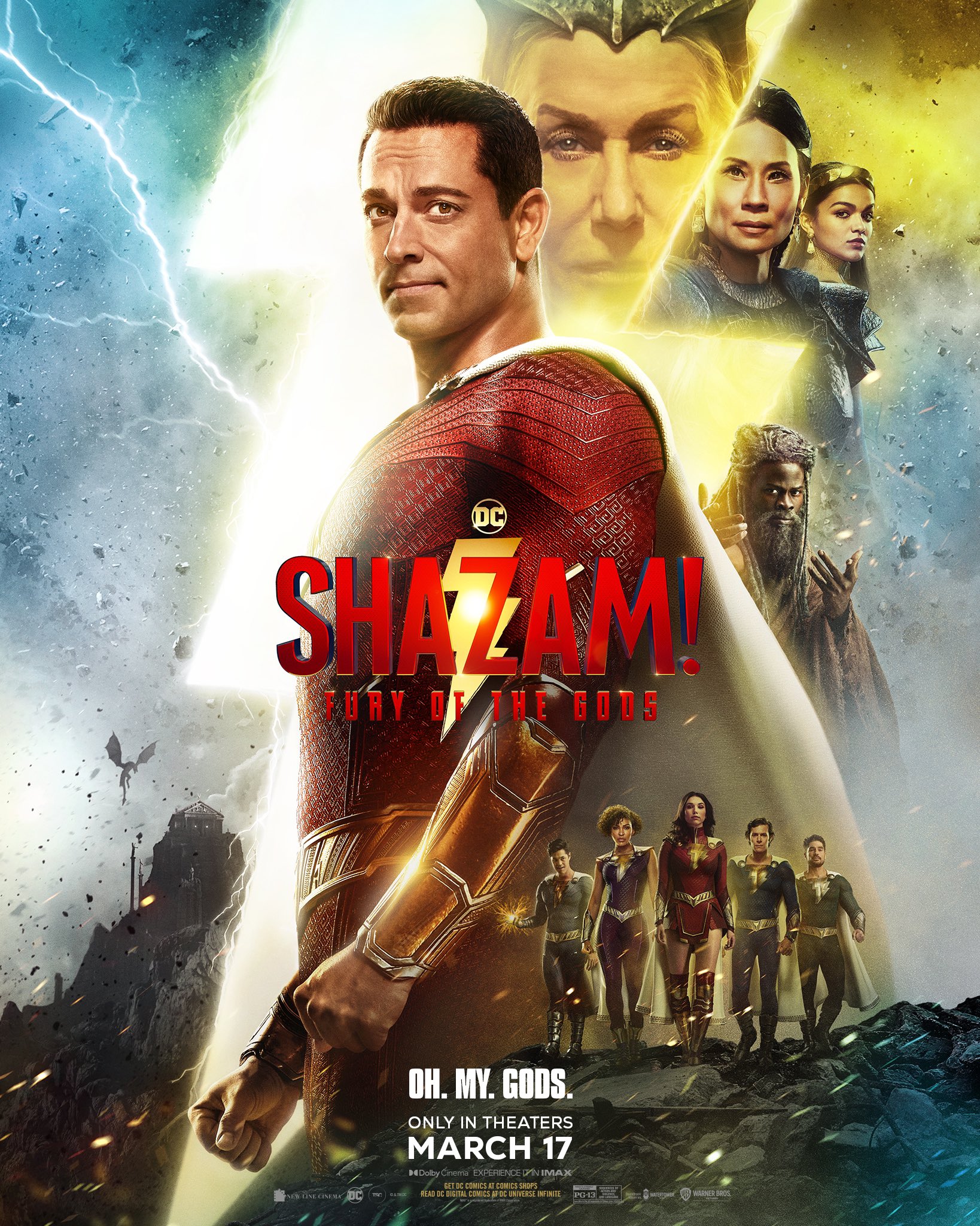 Shazam 2 Poster Released Ahead of New Trailer Tomorrow