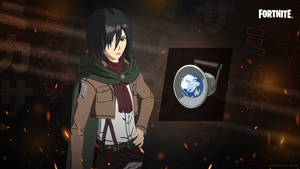 Fortnite Trailer Welcomes Attack on Titan Skins & Gear