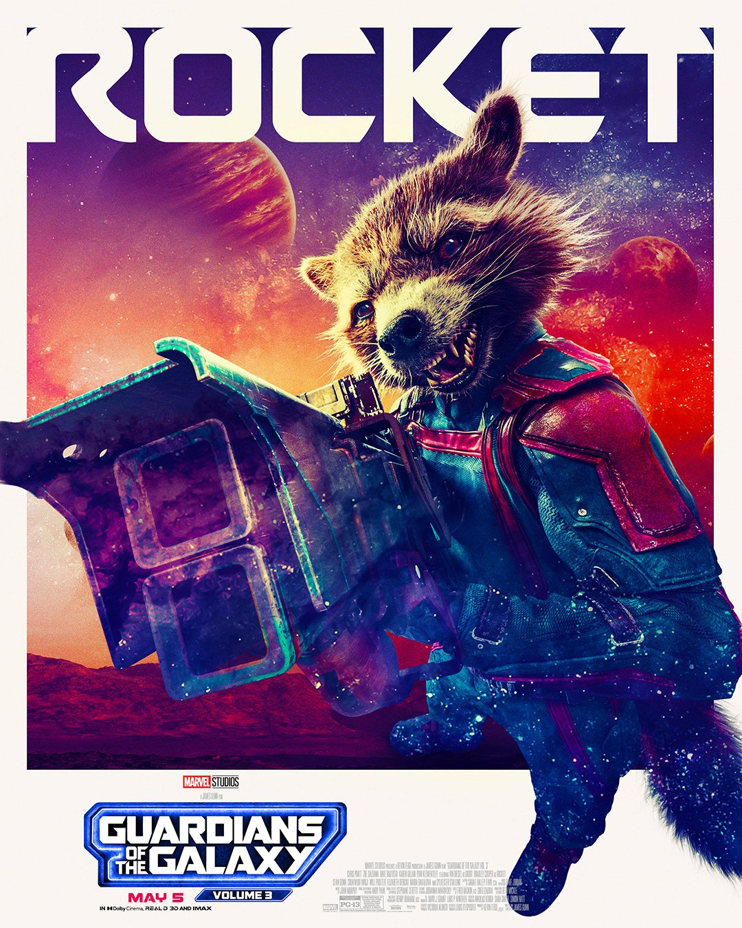 Guardians of the Galaxy Vol. 3 Character Posters Highlight Main Cast