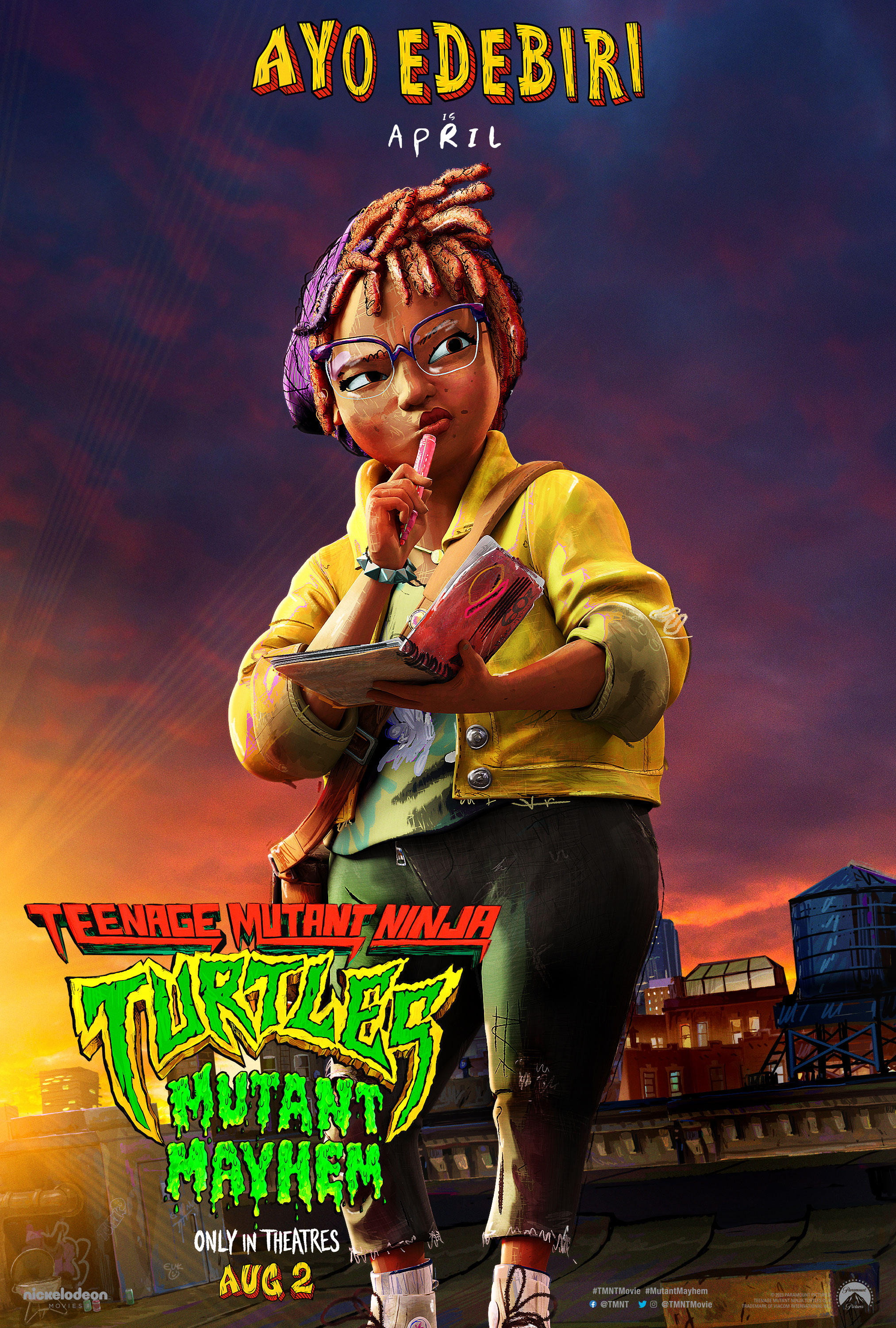 TMNT: Mutant Mayhem Character Posters Highlight Star-Studded Cast