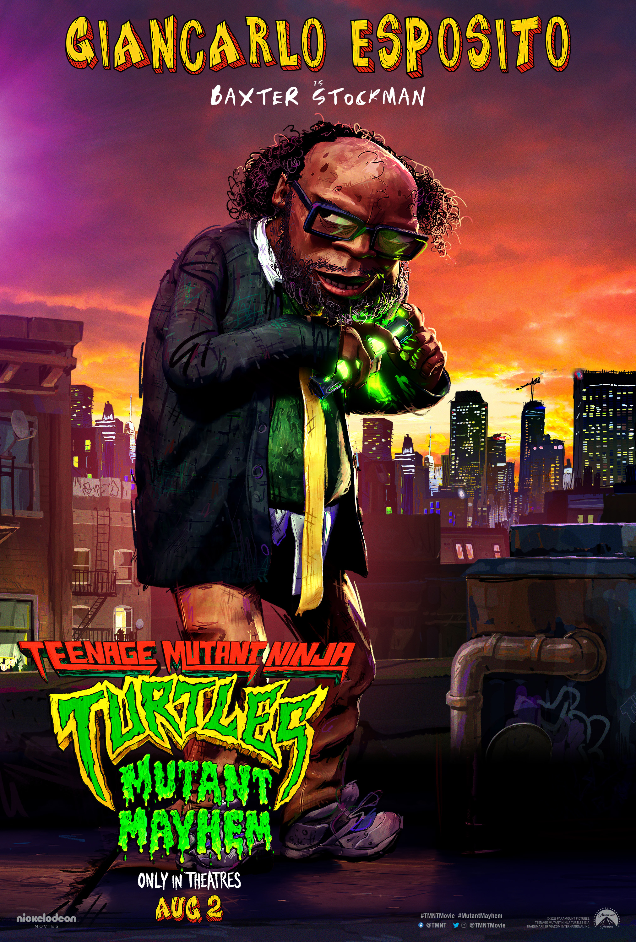 TMNT: Mutant Mayhem Character Posters Highlight Star-Studded Cast