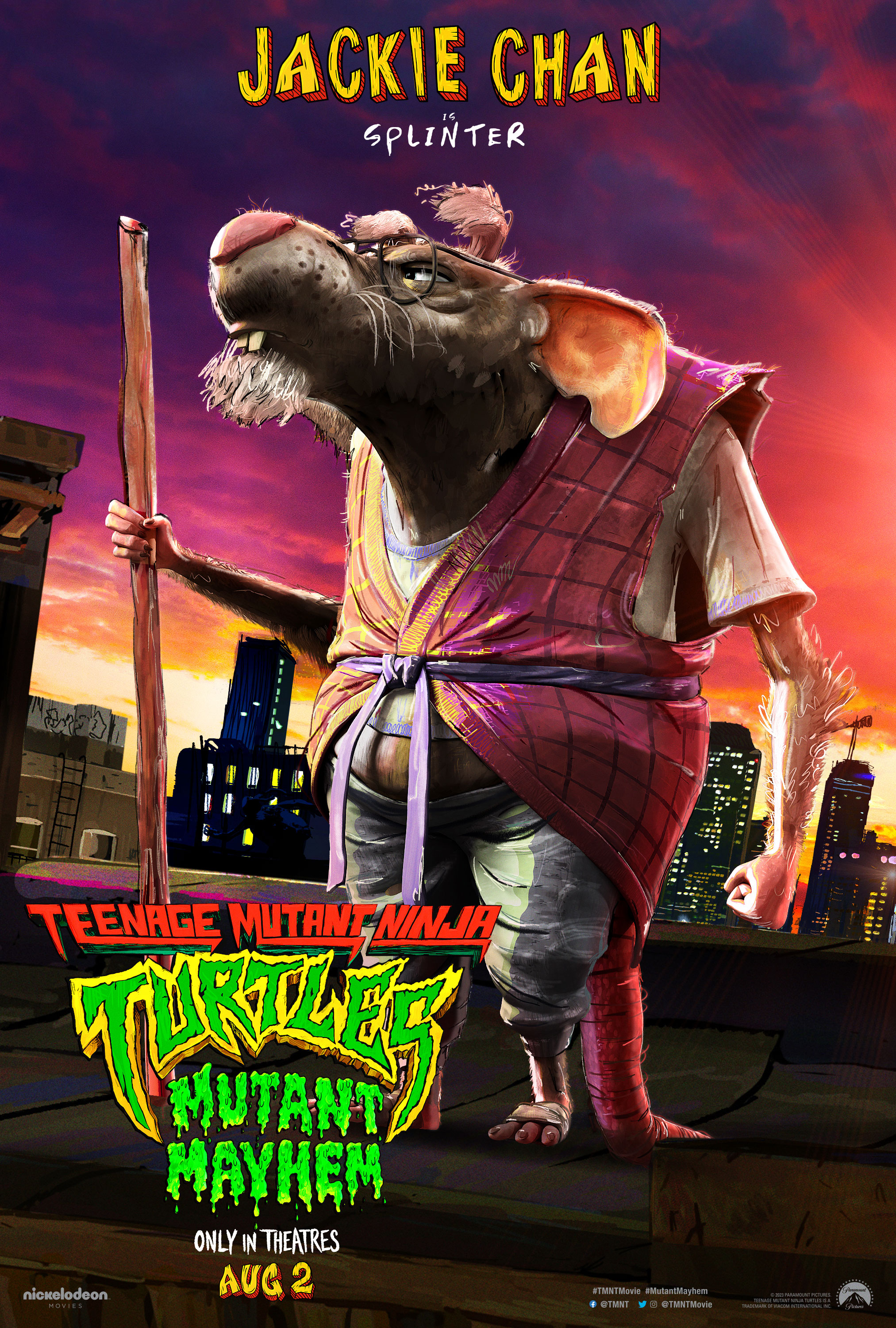 TMNT: Mutant Mayhem Character Posters Highlight Star-Studded Cast