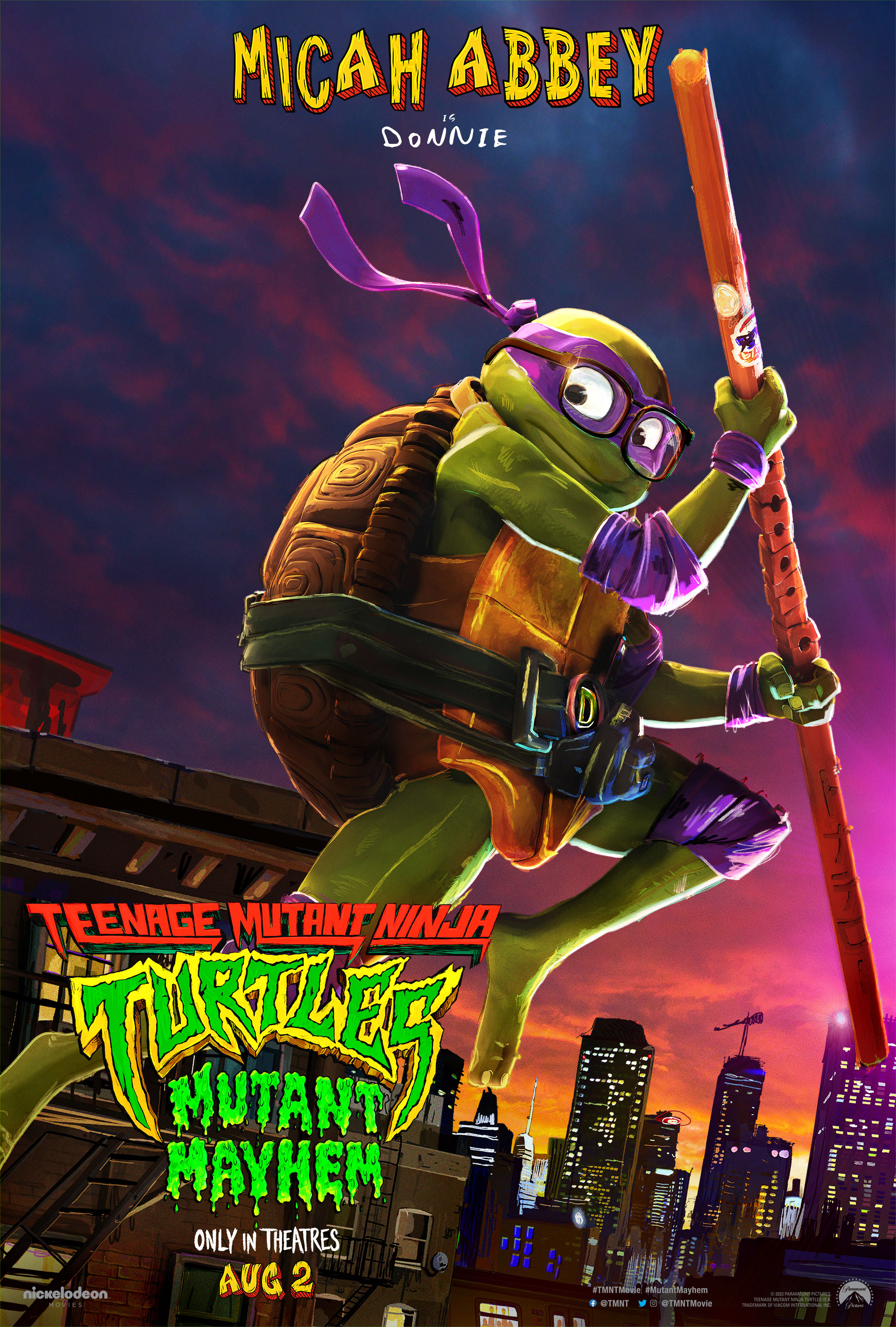 TMNT: Mutant Mayhem Character Posters Highlight Star-Studded Cast