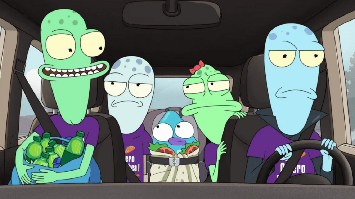 Hulu Unveils Chaotic Trailer for Solar Opposites Valentine’s Day Special