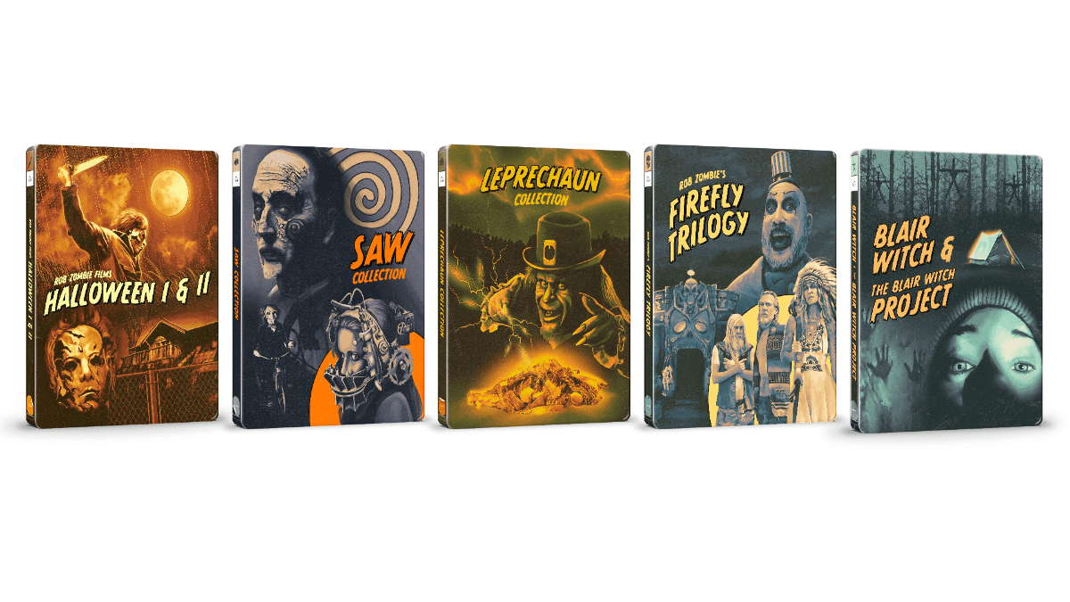 Lionsgate Horror SteelBooks Blu-ray Release Date Revealed