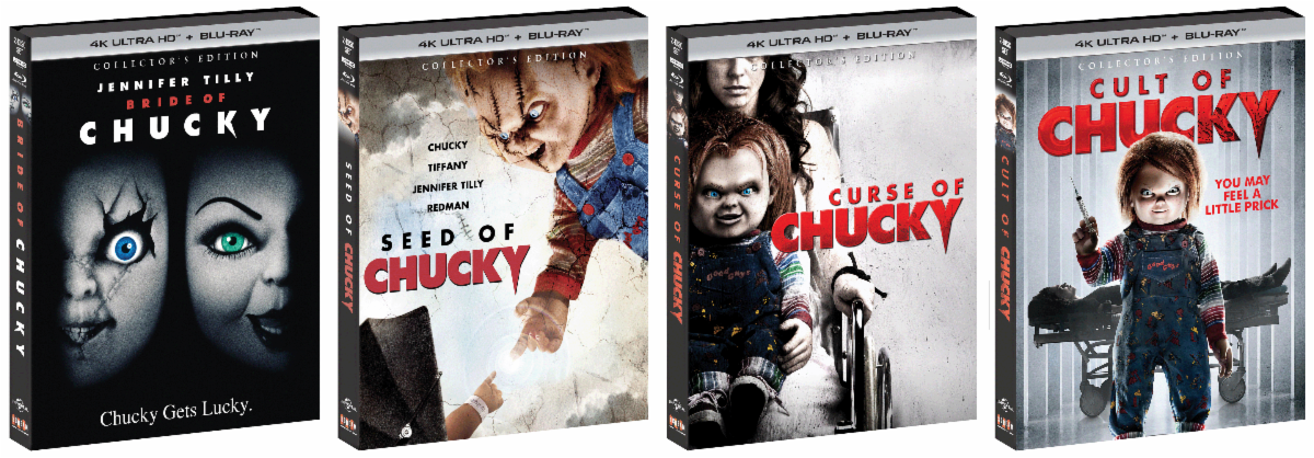 Chucky 4-7 4K Collector’s Edition Release Date & Special Features Detailed