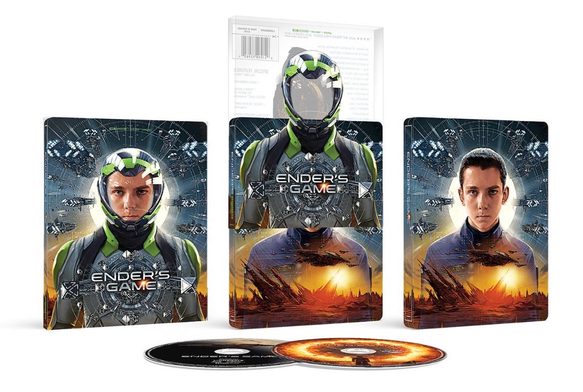 Ender's Game 4K SteelBook Review: Sci-Fi Movie Deserves Second Viewing