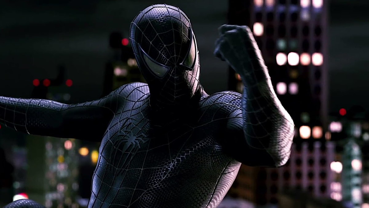 Spider-Man 3 Unused Symbiote Suit Photos Show a Rubbery Black Costume