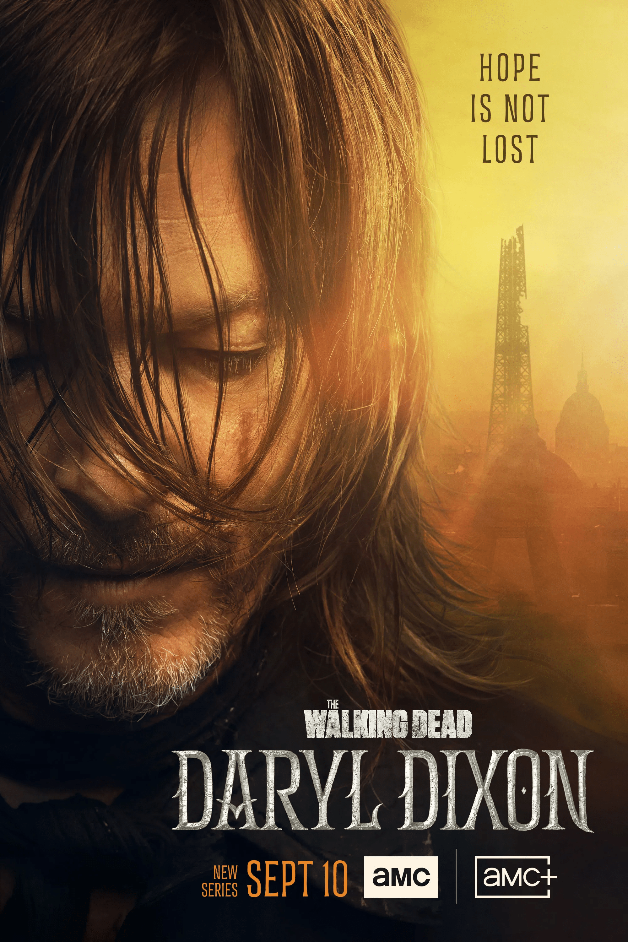 The Walking Dead: Daryl Dixon Key Art Teases an Apocalyptic Paris