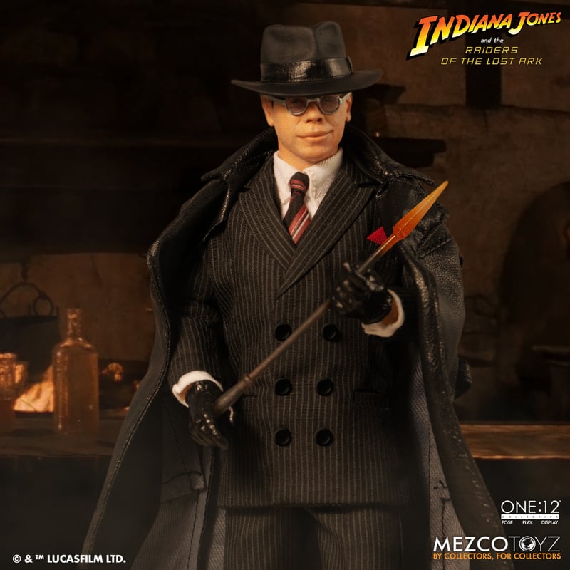 Mezco's Indiana Jones Major Toht Figure Features Freaky Faces