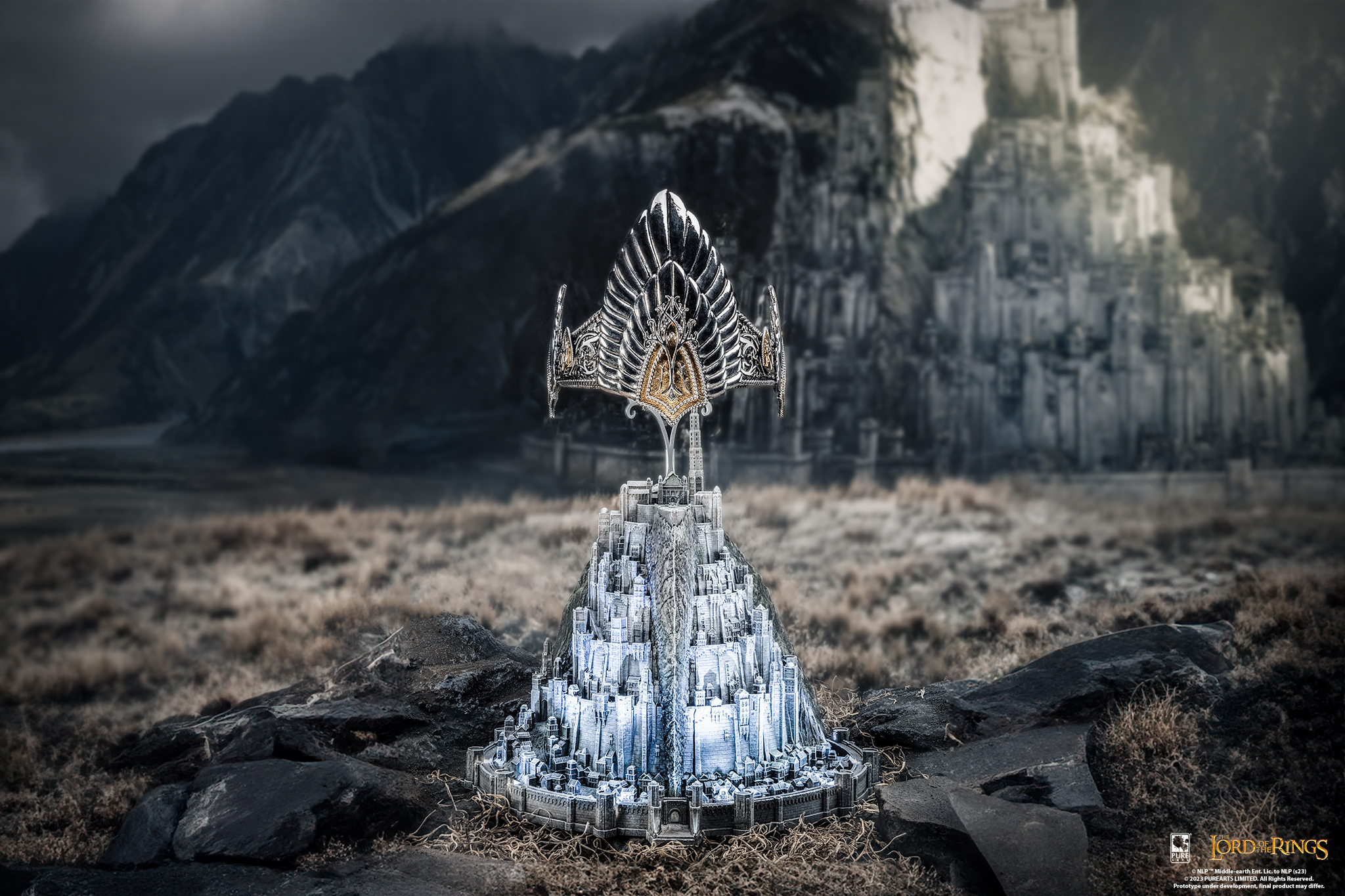 Lord of the Rings Crown of Gondor PureArts Replica Revealed, Available ...
