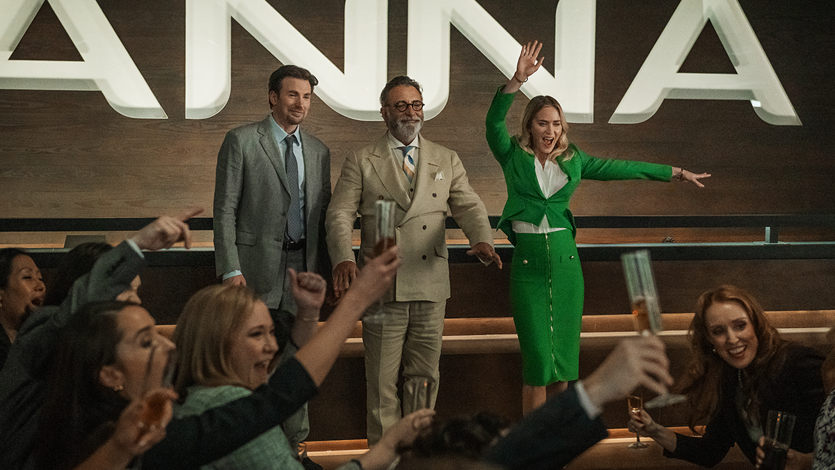 Interview: Pain Hustlers Director & Producer on Dramedy & Chris Evans' Rap