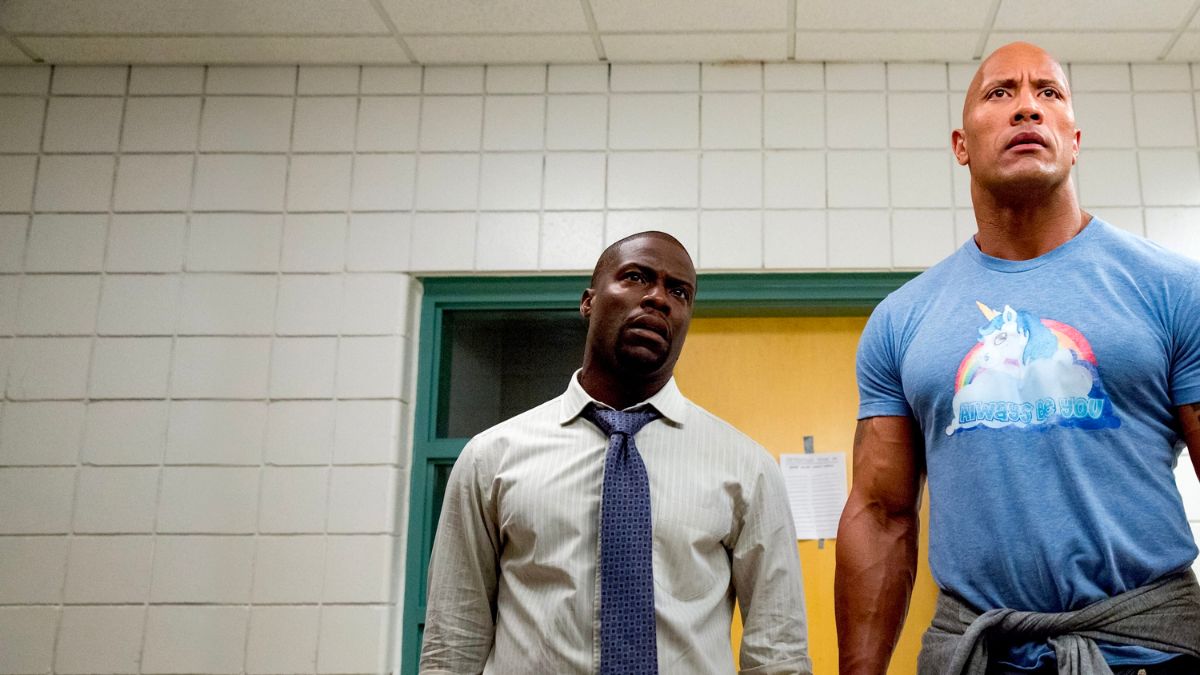 Central Intelligence: Dwayne Johnson & Kevin Hart on the Set