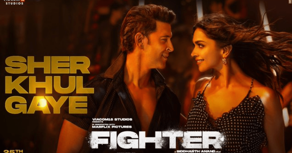 Fighter Song 'Sher Khul Gaye' Released