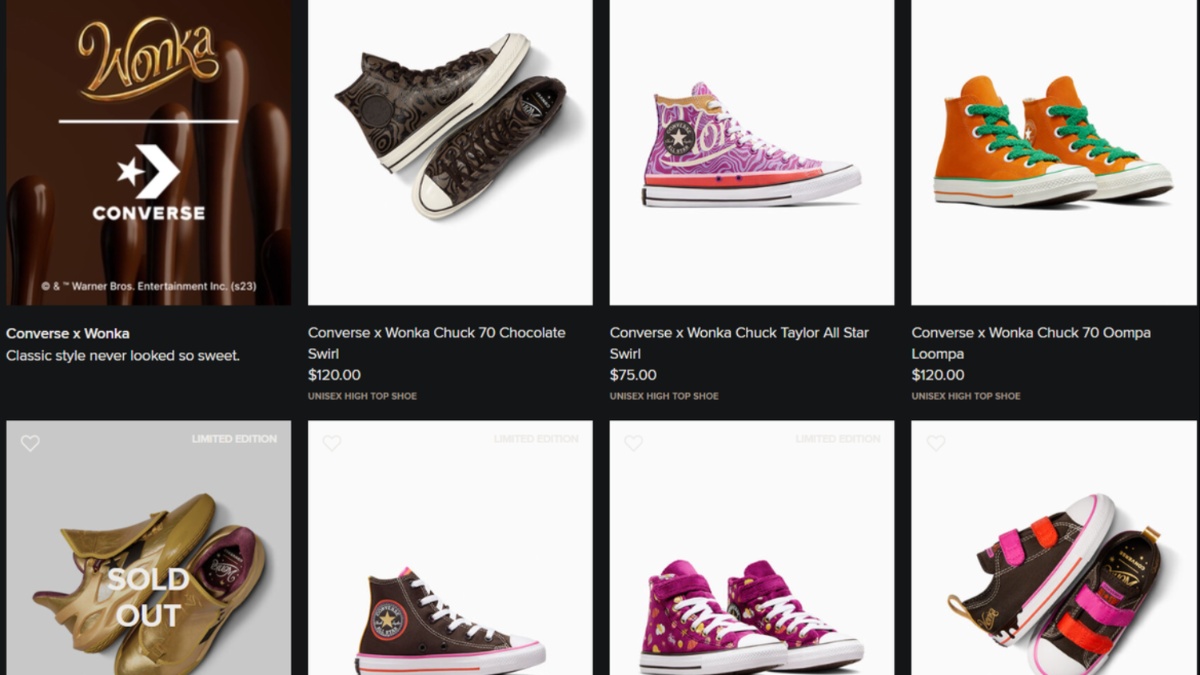 Willy Wonka x Converse Collection: How To Buy & What Is the Price?