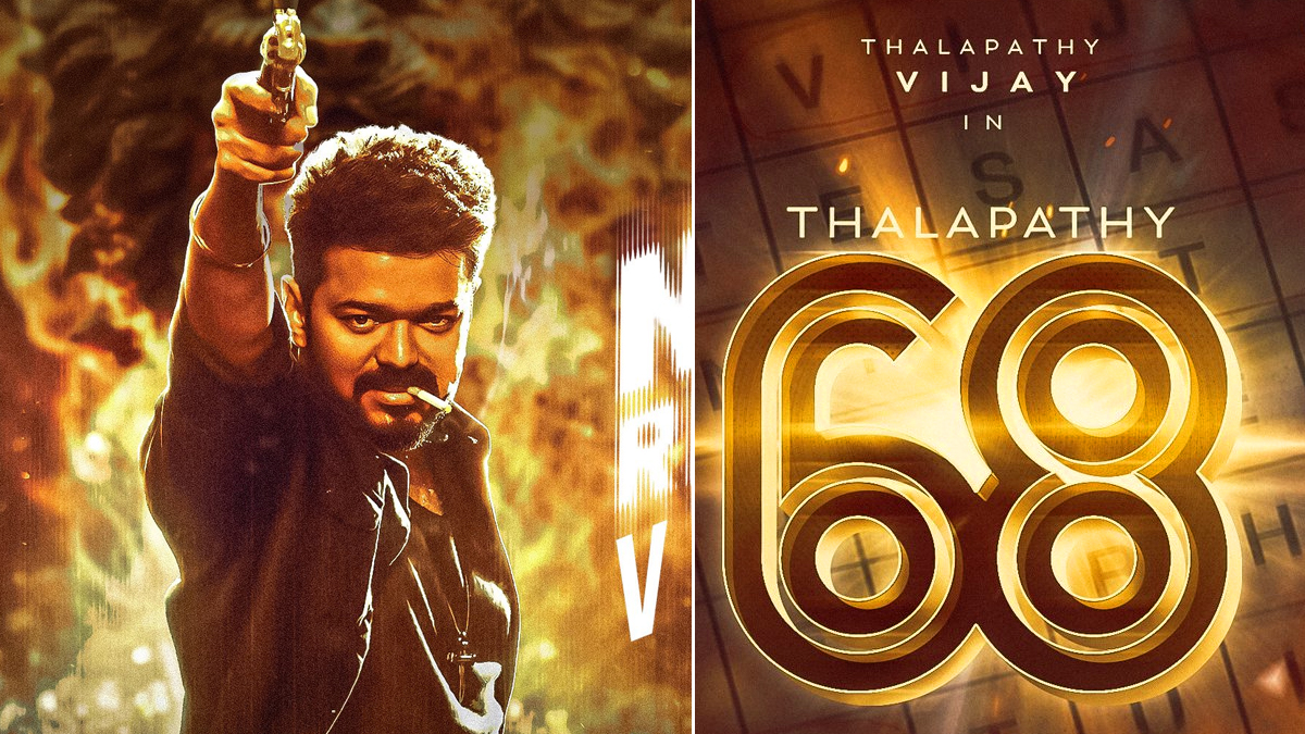 Leo Actor Vijay Upcoming Movie Thalapathy 68 First Look & Title Release ...