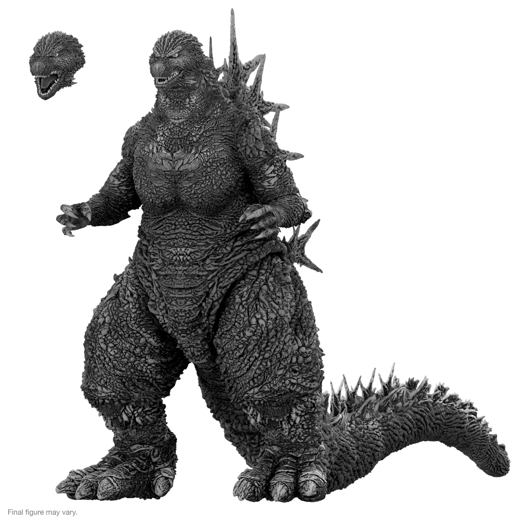 Godzilla Minus One Minus Color Figure Revealed by Super7