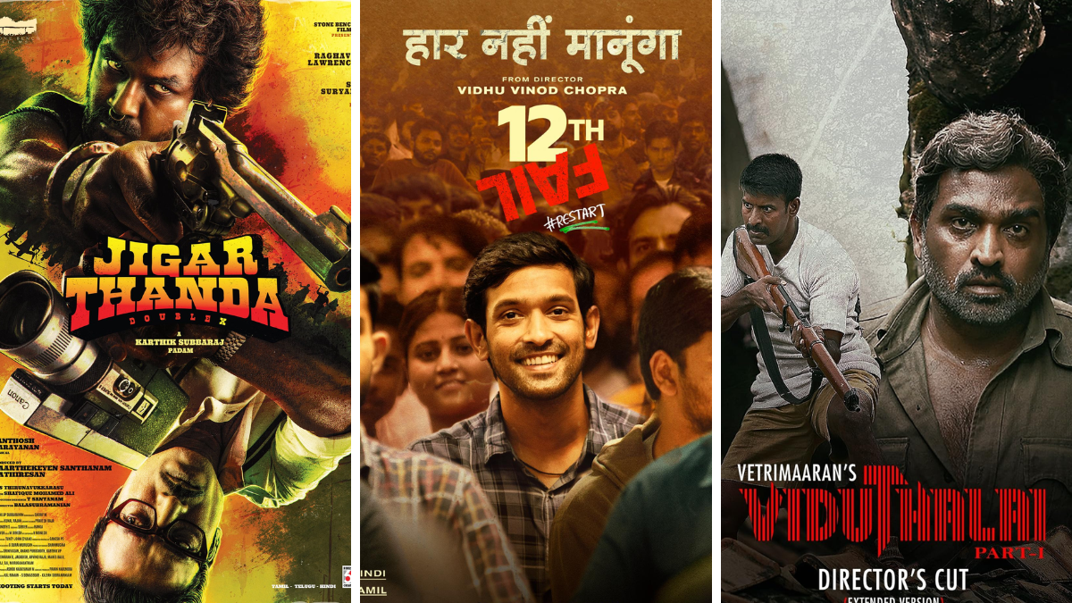 Top Indian Movies on Letterboxd Wrapped 2023: 12th Fail, Jigarthanda ...