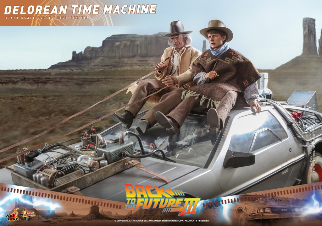 Back to the Future Part III DeLorean Collectible Available for Preorder