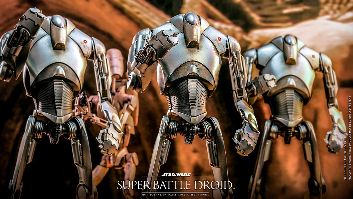 Sideshow Collectibles Star Wars Super Battle Droid Figure Gets First Look