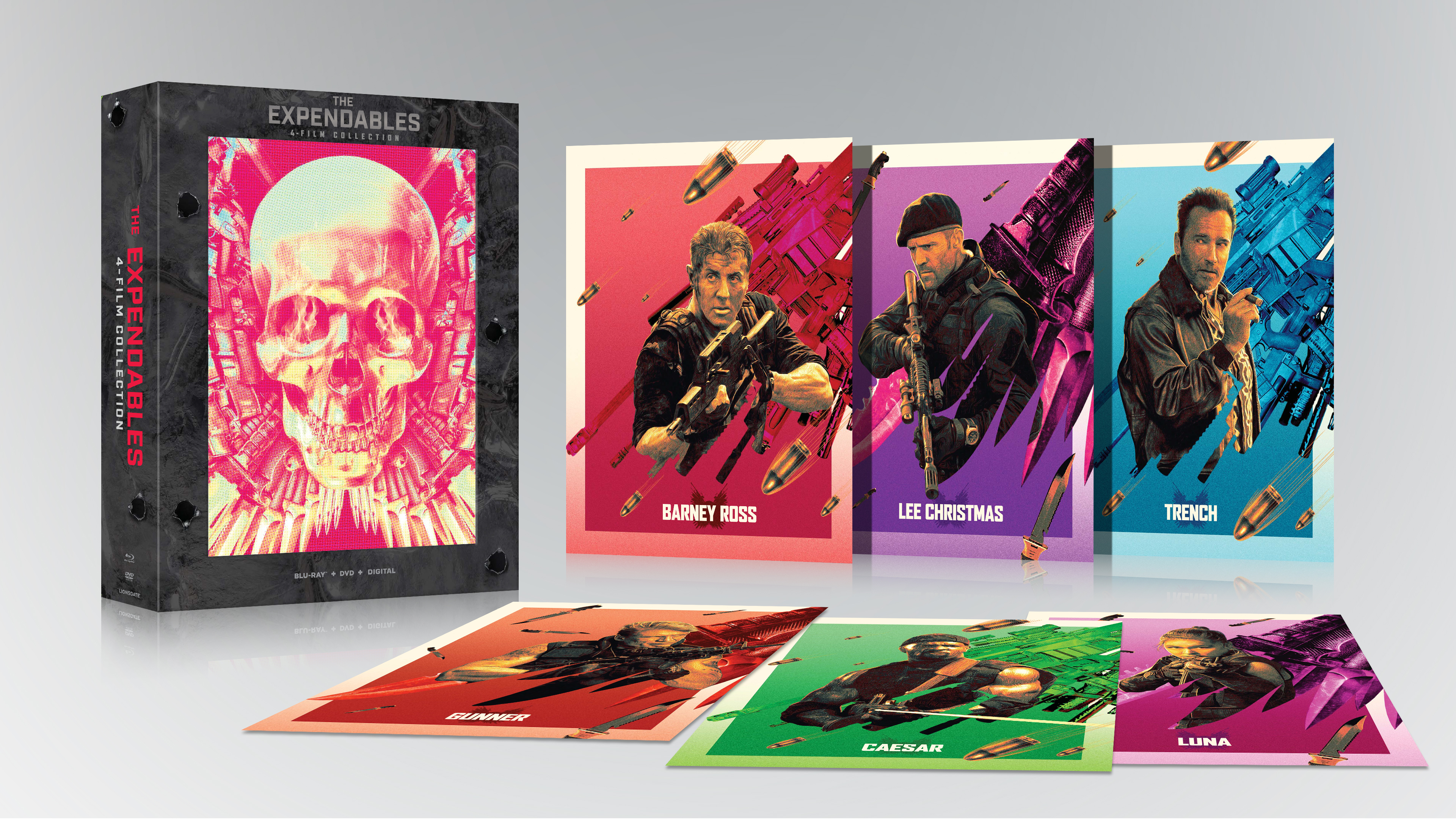 The Expendables 4-Film Collection Release Date Set