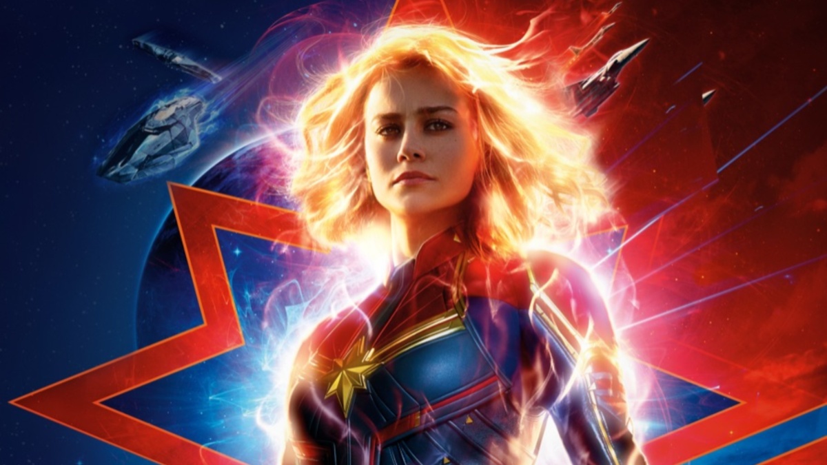 The New Poster for Captain Marvel Shines Bright!