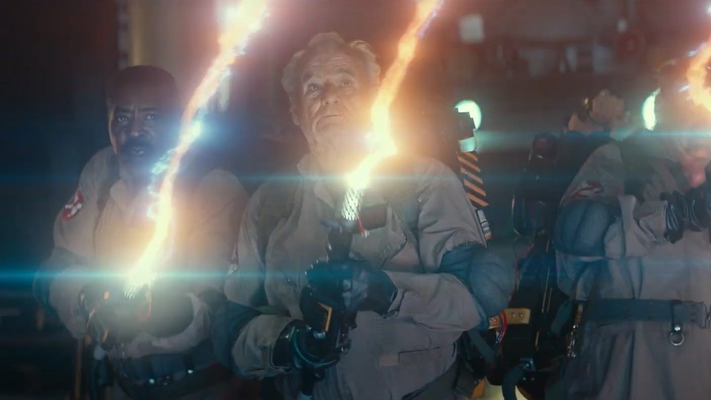 Original Ghostbusters Cast Shot Afterlife Scenes Over One Week