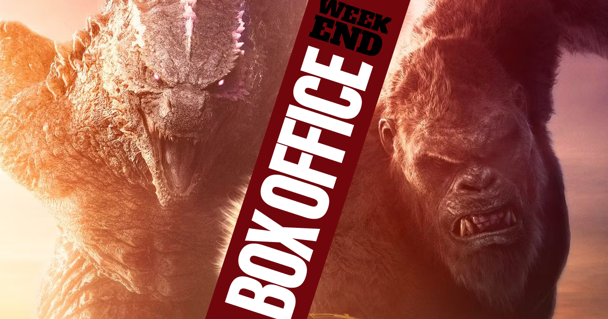Box Office Results: Godzilla x Kong Rules the Weekend
