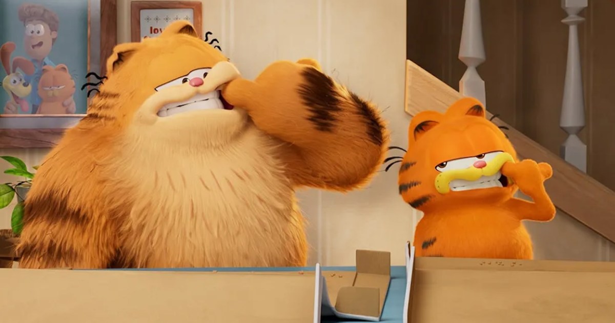 New The Garfield Movie Trailer Previews Father-Son Adventure