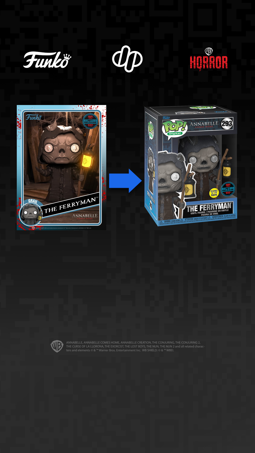 Warner Bros. Horror Icons Join Funko Digital Pop! Line