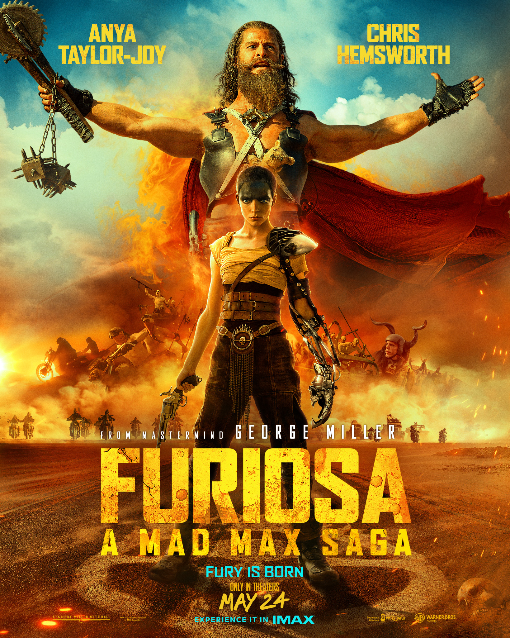 Furiosa: A Mad Max Saga Poster Previews Fury Road Prequel