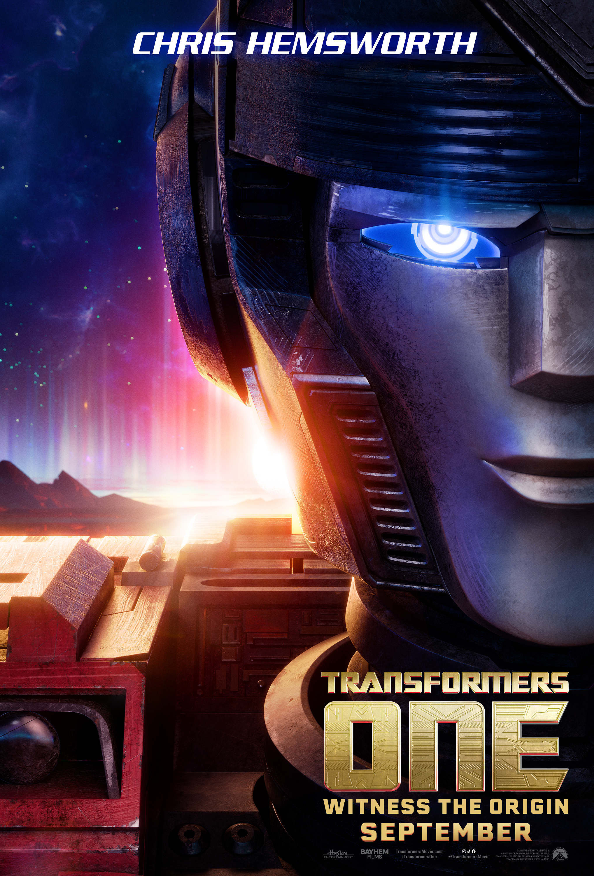 Transformers One Posters Showcase Star-Studded Cast for Origin Movie