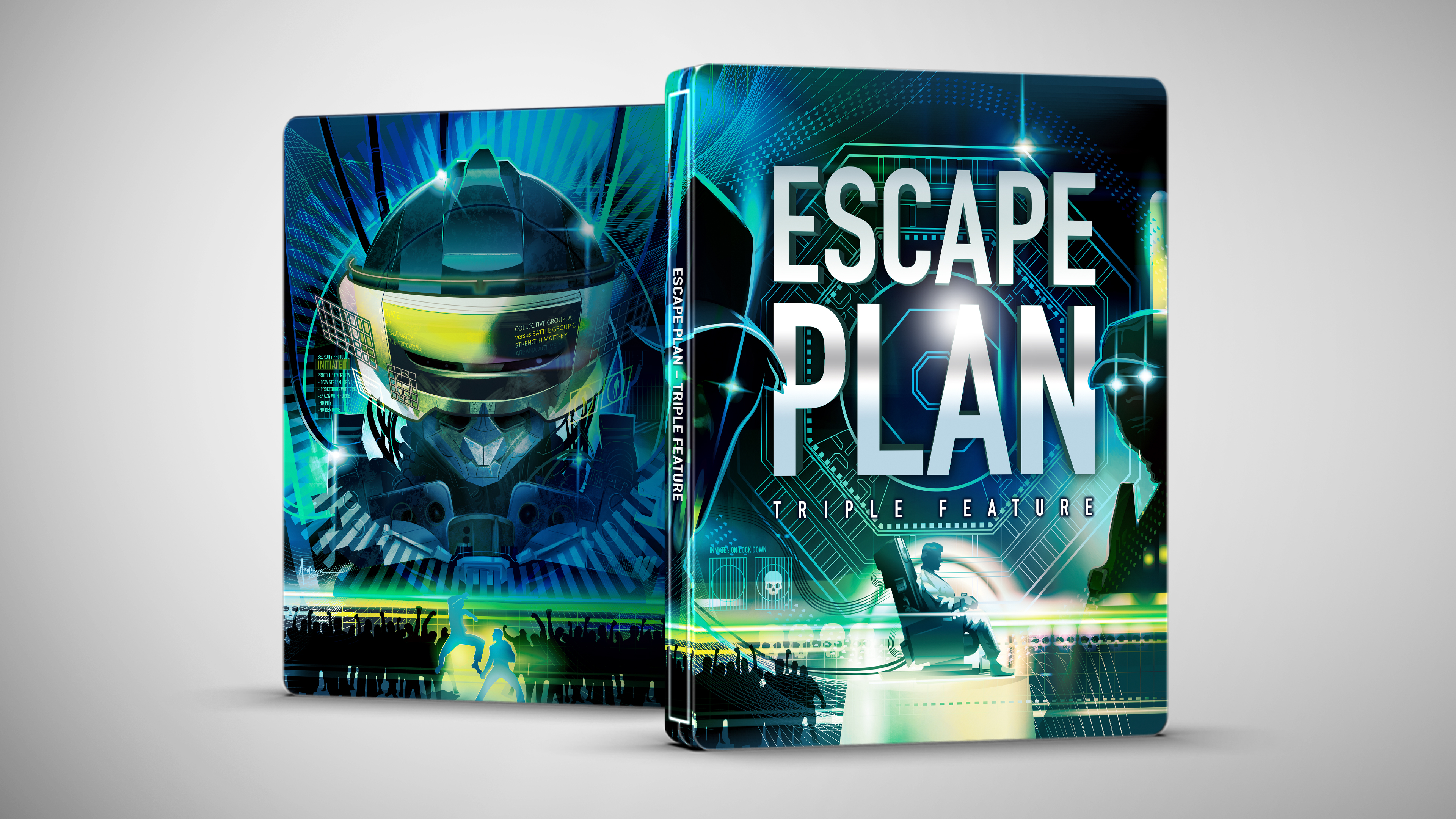 Escape Plan Trilogy Gets SteelBook Blu-ray Release Date