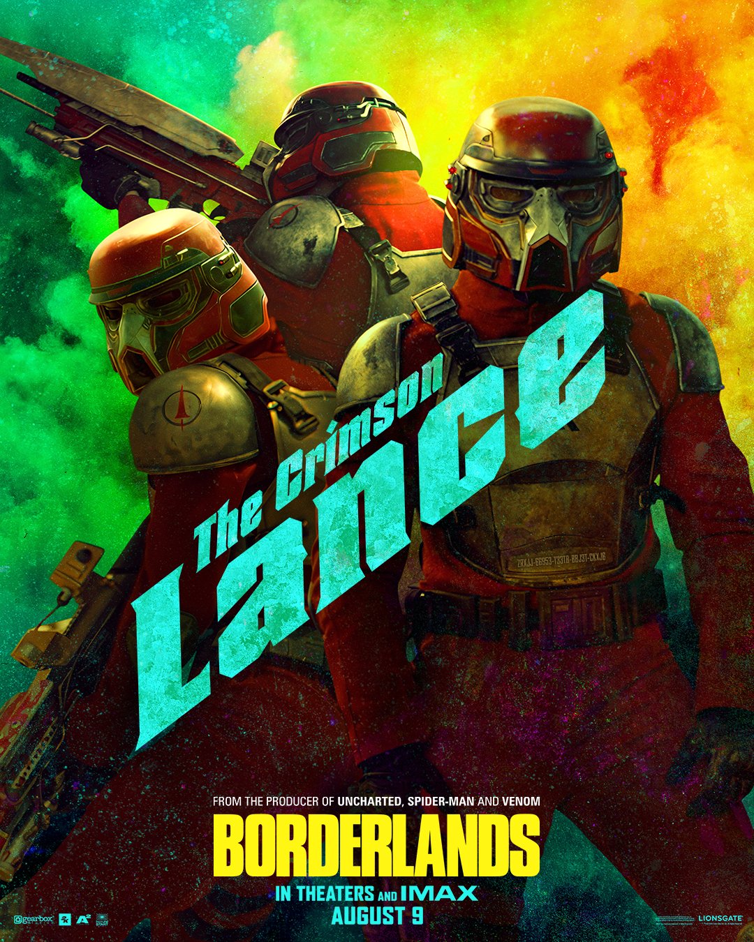 Borderlands Character Posters Spotlight Live-Action Movie's Supporting Cast