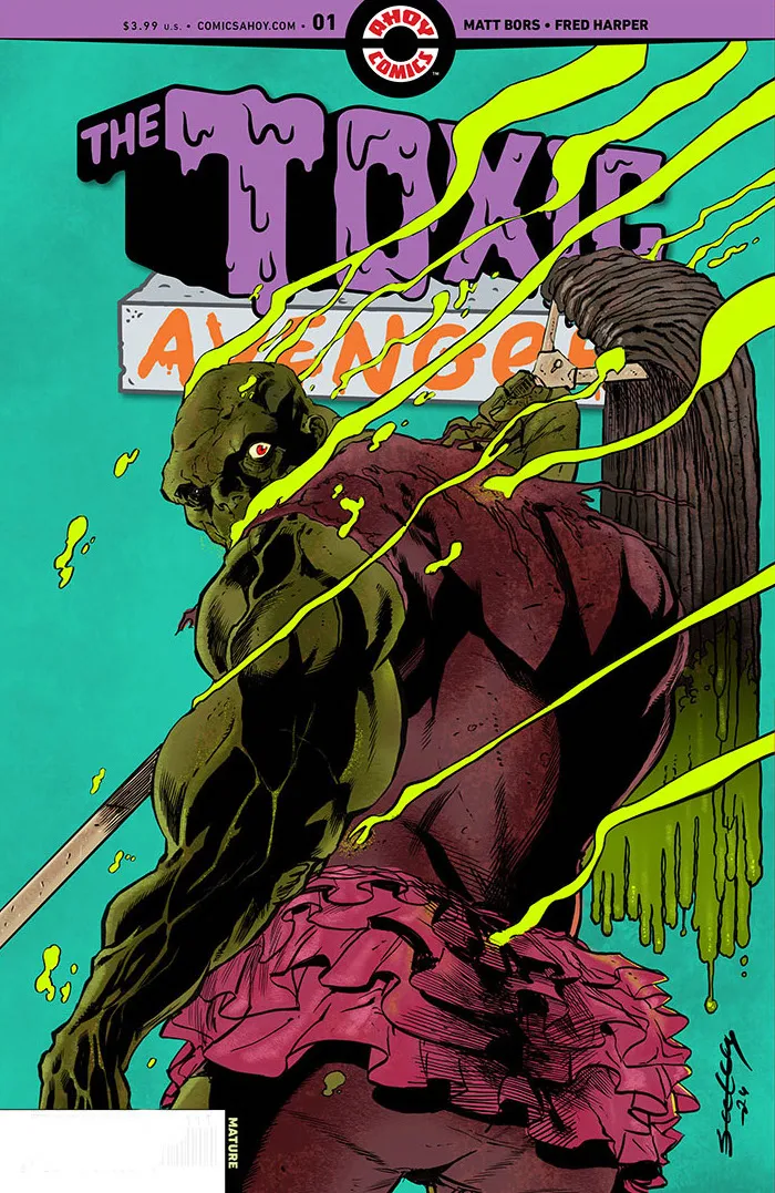 Exclusive The Toxic Avenger Cover Art Teases New Series Launching in ...